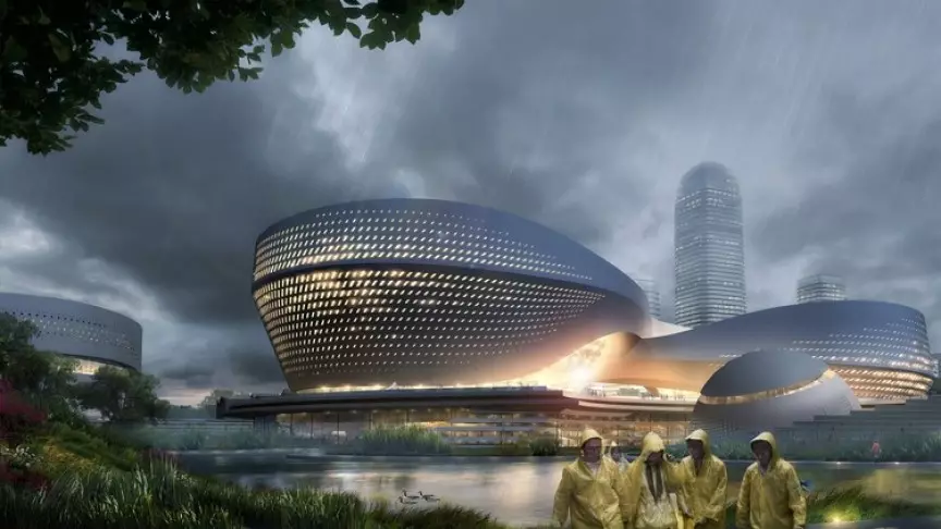 Binhai Eco City: una ciutat verda sostenible