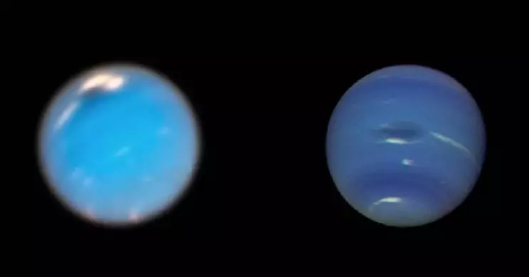 Hubble snimio prekrasne slike Neptunove divovske oluje