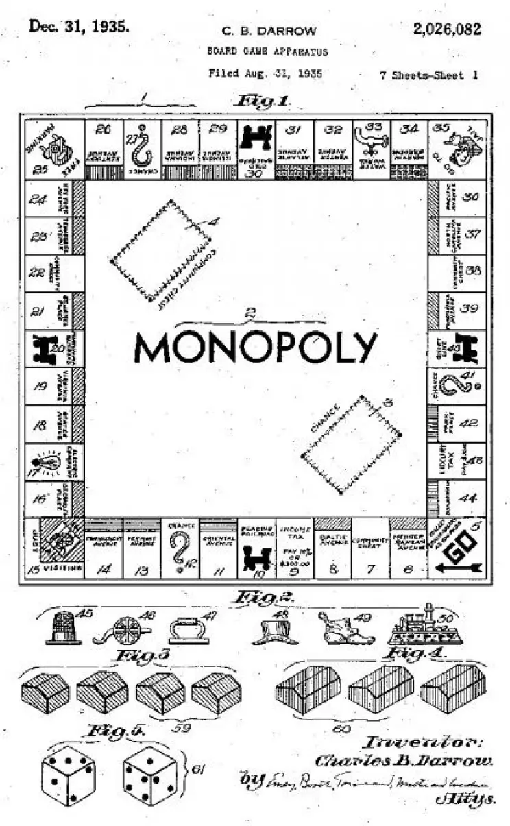 Patent til monopolspil