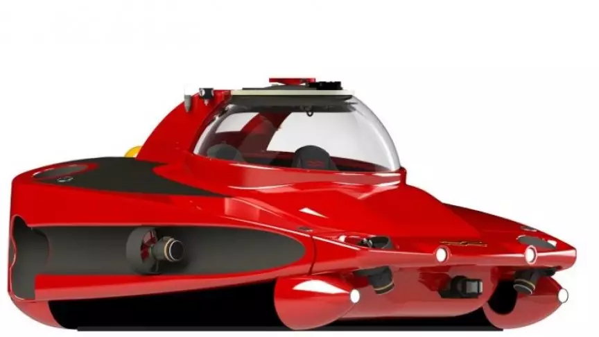 U-Boat Worx-en HP Sport Sub 2 urpeko "Ferrari" da