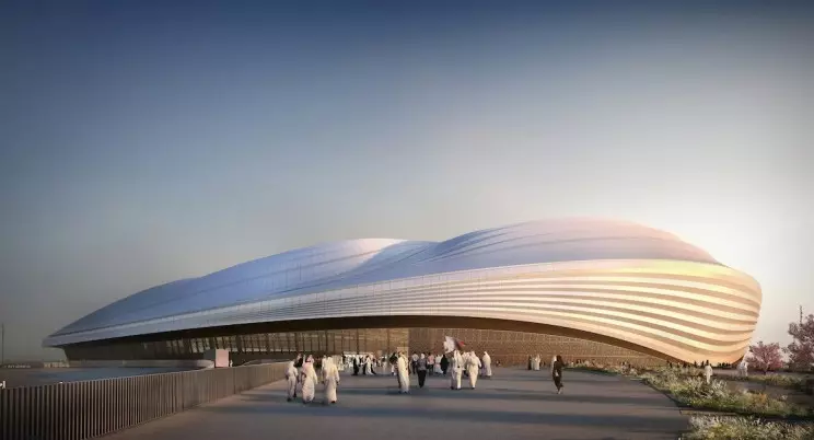 Le stade de la Coupe du monde du Qatar a été dévoilé et les gens l'appellent A