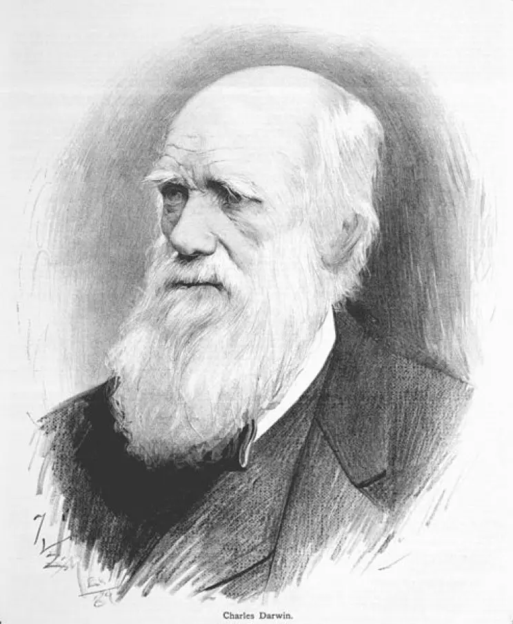 eldgamle evolusjonsteorier Darwin