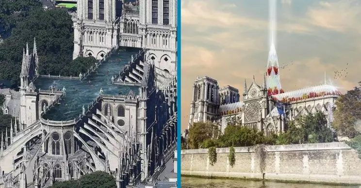 7 Interessante reconstructie-ideeën voor de Notre-Dame-kathedraal