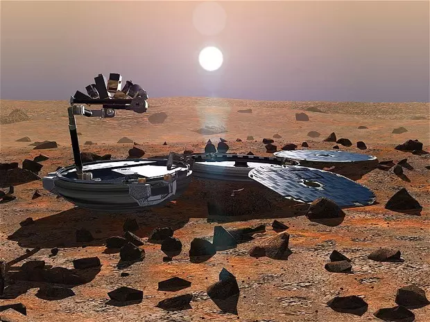 Týndur Beagle 2 rannsakandi fannst heill á Mars eftir 12 ár