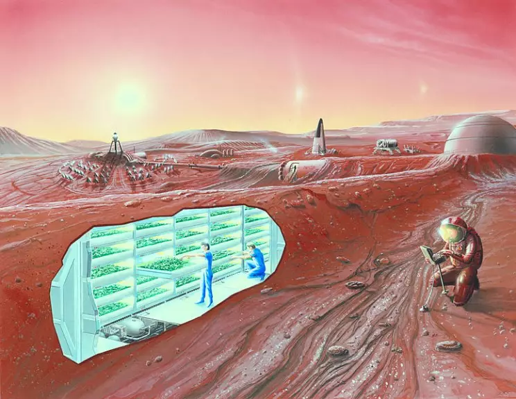 Kedu ihe Colony Martian ga-adị ka?