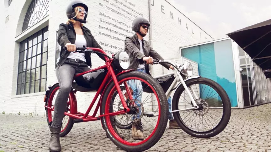 Motorman Electric Bike 將復古風格與現代風格相結合