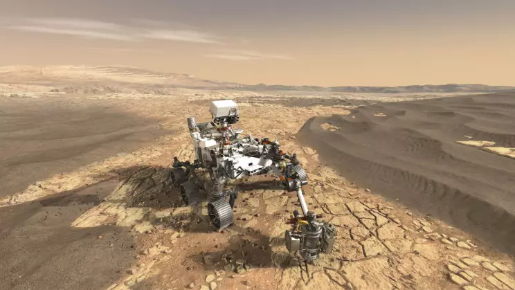 مارس 2020 Rover «Rock-Zapping Super Instrument» بىلەن ماسلاشتۇرۇلغان.