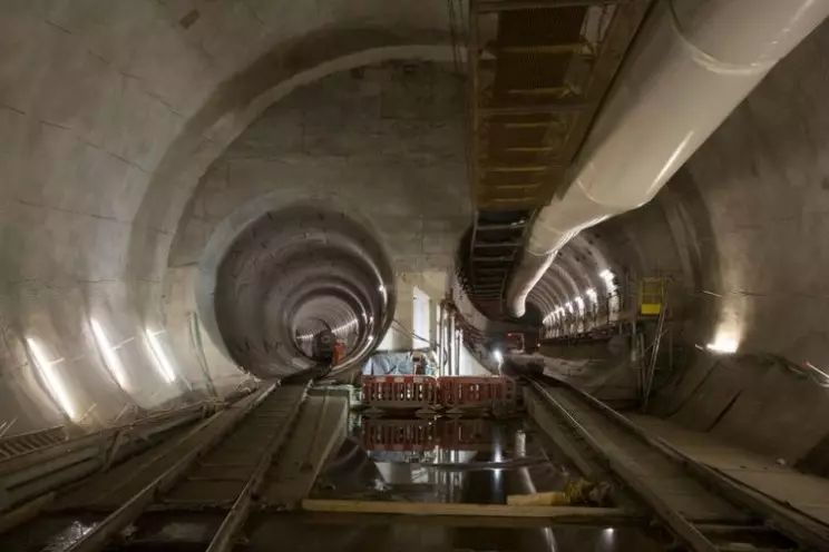 S'han completat 26 milles de túnel per a l'enllaç Crossrail