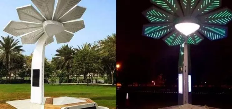 Mabōpo a Dubai a fumana bohlale ka lebaka la Smart Palm