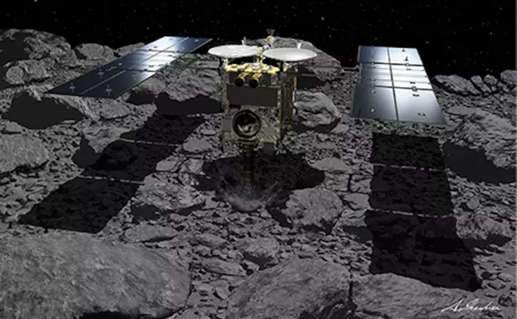 Hayabusa2 ya JAXA bi serketî daketina duyemîn a bi xeter a li ser asteroidê qedand.