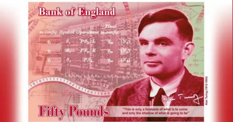 Računalniški znanstvenik Alan Turing se bo pojavil na bankovcu New Bank of England za 50 funtov