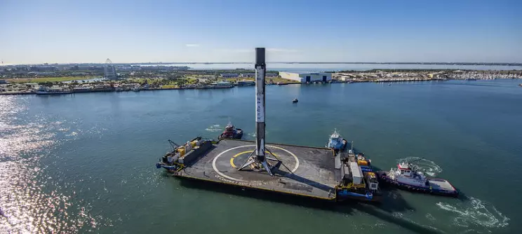 Lądowanie rakiety SpaceX