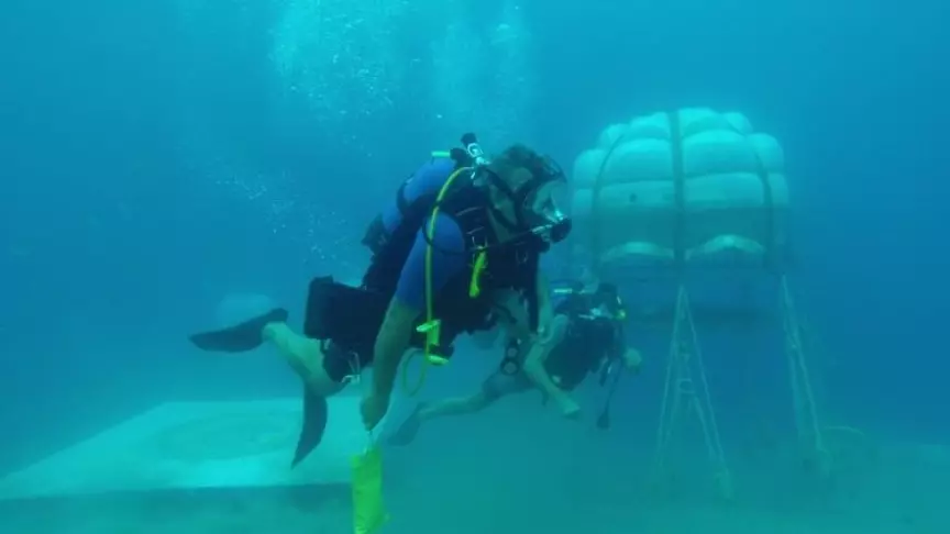 Nemo Garden cultiva bajo el agua en Italia