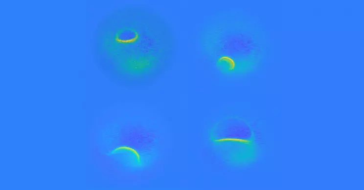 Самы маленькі ў свеце апарат МРТ фіксуе выяву магнітнага поля аднаго атама