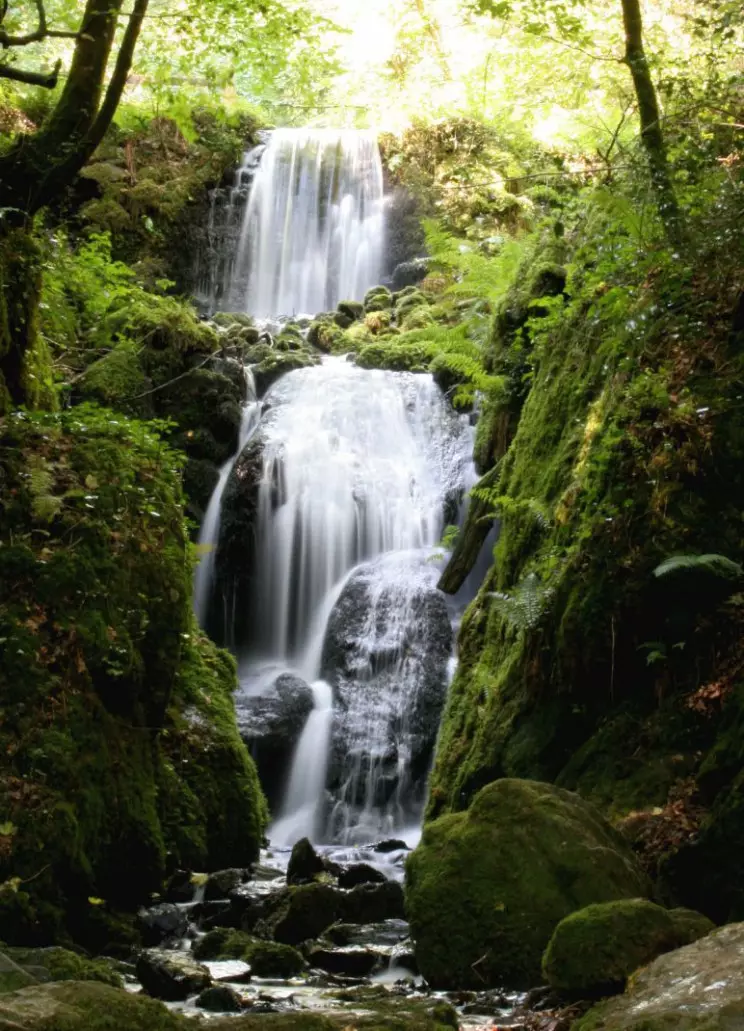 manmade waterfalls canonteign