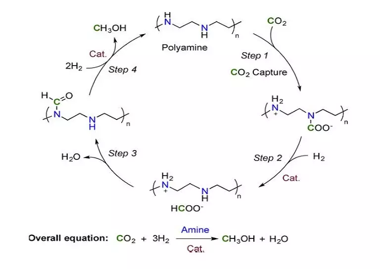requence tindak balas karbon dioksida