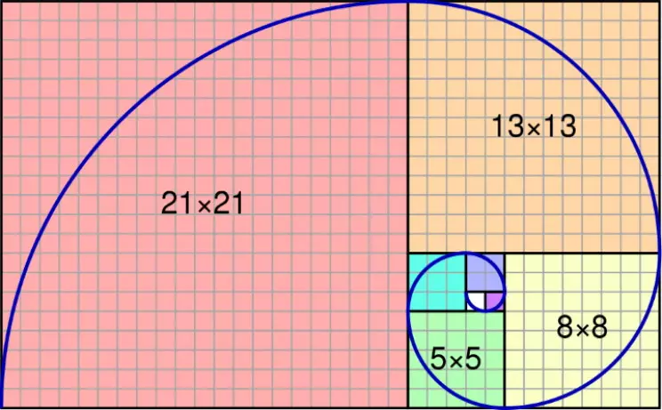 Fibonacci spiral