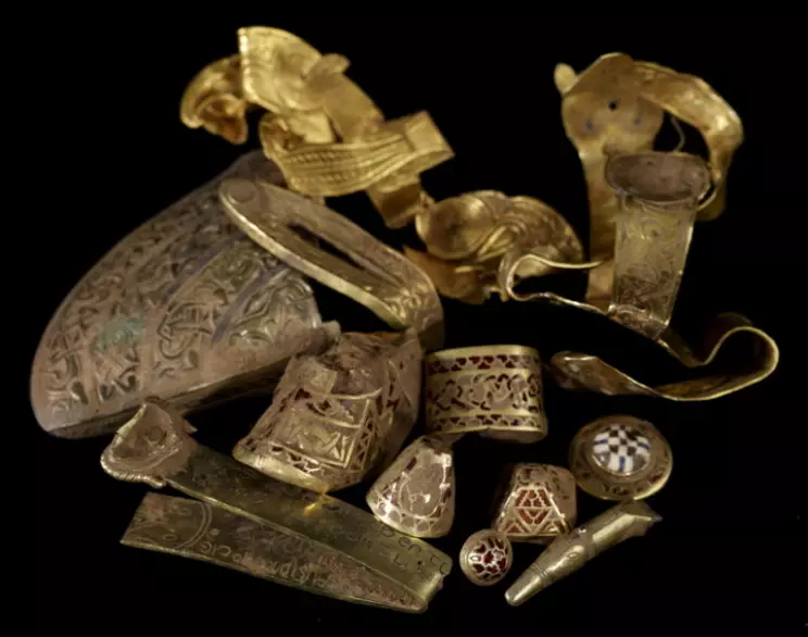 Mga dapit nga gitawag Staffordshire Hoard