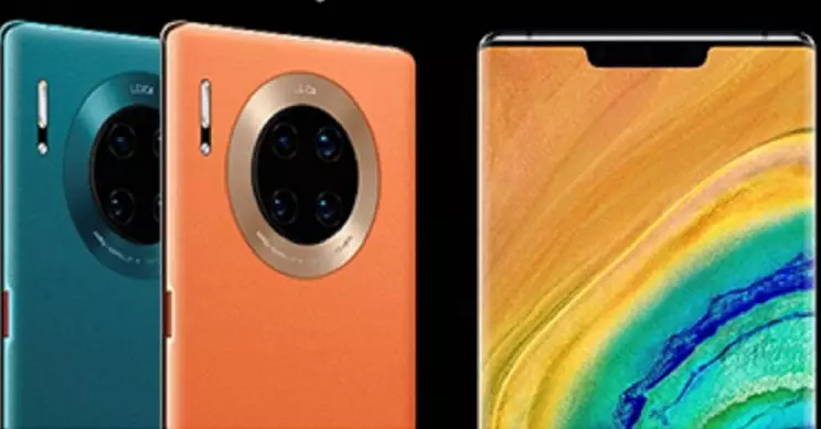 Huawei's Mate 30 dia fakan-tsary voalohany, finday faharoa