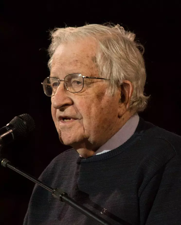 ritratt ta' noam chomsky