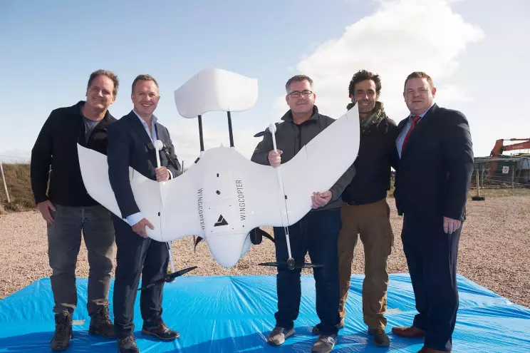 NUI Galway-ko talde batek Drone bat sortu zuen diabetesa duten pazienteentzat