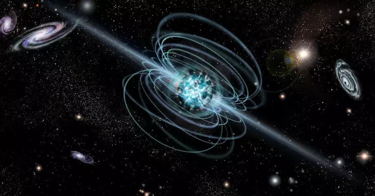 Zrážka hviezd vytvára niektoré z najsilnejších magnetov vo vesmíre