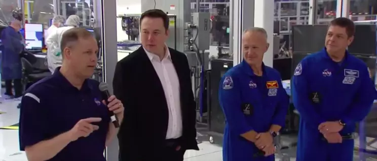 NASA û SpaceX Di destpêka sala 2020-an de ji bo mîsyonek mirovî ya fezayê armanc dikin