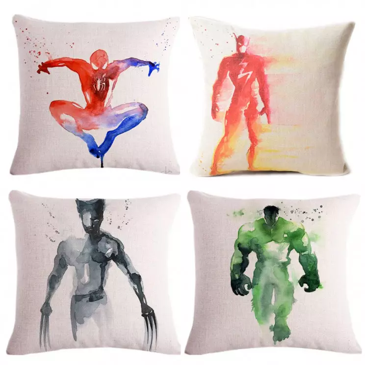 Superhero-cushion-cover