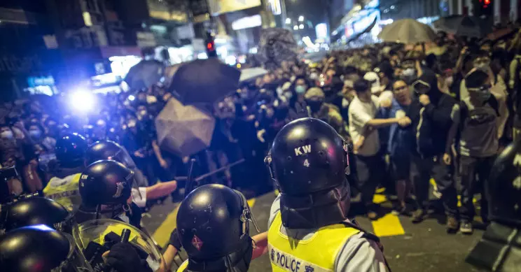 Hong Kong Police huet AI Gesiichtserkennungssoftware