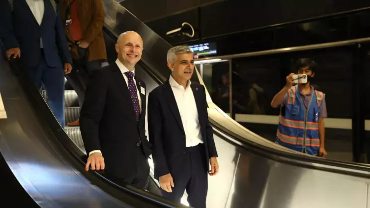Новая линия лондонского метро наконец заработала