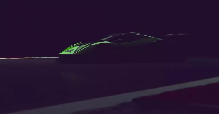 Lamborghini Teases Track-Only Hypercar s výkonem 830 koní