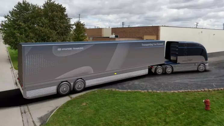 Tsarin Hyundai na Hydrogen Semi-Truck na iya ba Tesla gudu don kuɗin sa