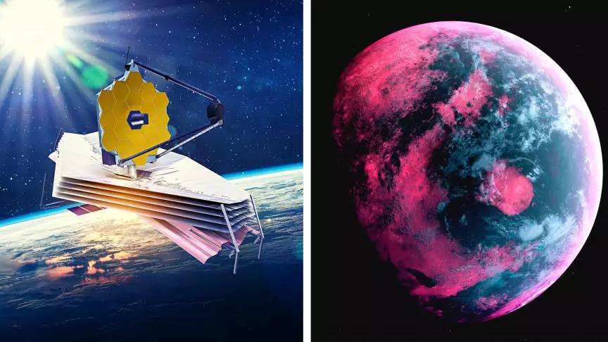 I-James Webb Space Telescope iya kusinika umfanekiso wethu wokuqala wokwenyani wehlabathi lasemzini