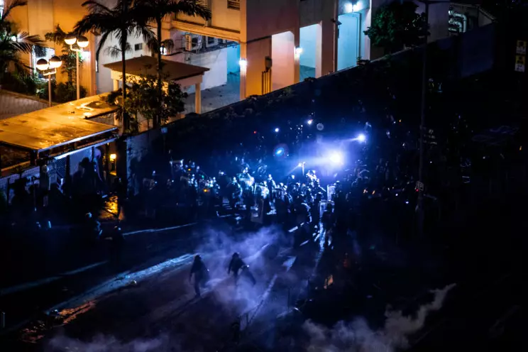 Insinöörit rakentavat katapultteja, ritsoja ja barrikadeja Hongkongin mielenosoituksissa