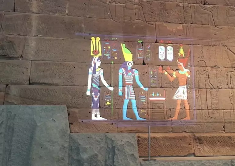 bringe liv til hieroglyfer