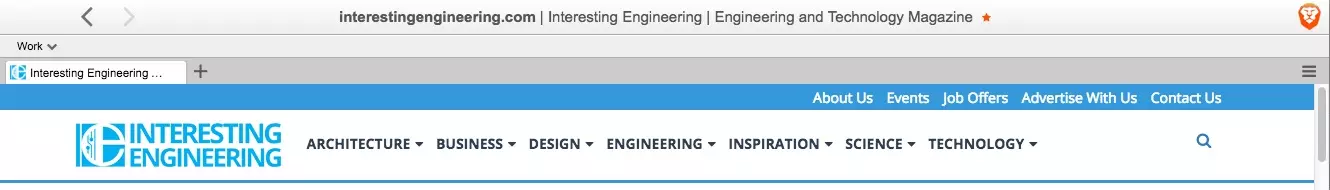 Brave Symbolleiste interessante Technik