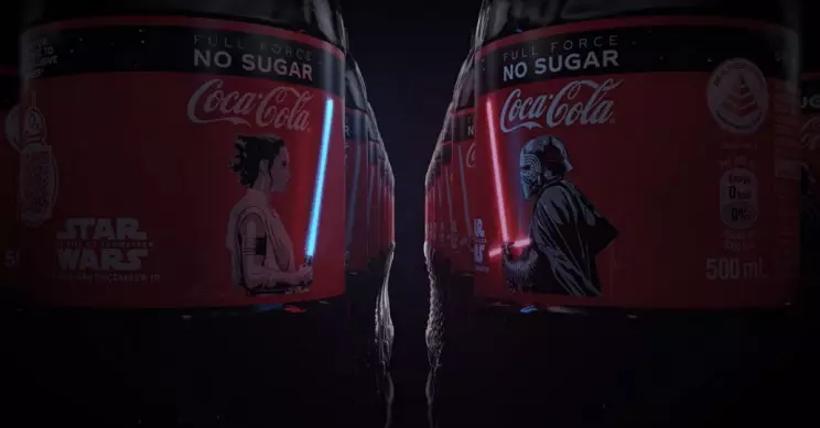 Coca-Cola နှင့် Star Wars ပေါင်းစည်းပြီး အကြီးမားဆုံးသော အမဲလိုက်ခြင်းကို ဖန်တီးပါ။