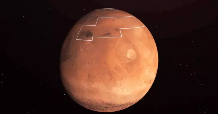 Gipagawas sa NASA ang Treasure Map alang sa Tubig nga Yelo sa Mars ug Adunay Tubig Usa ka Pulga sa Ilalum sa Ibabaw