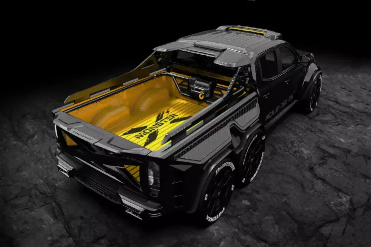 Mercedes-Benz X-Class EXY 6×6 on unelmiesi lava-auto