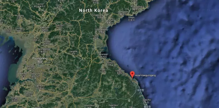 pływający hotel w Korei Północnej