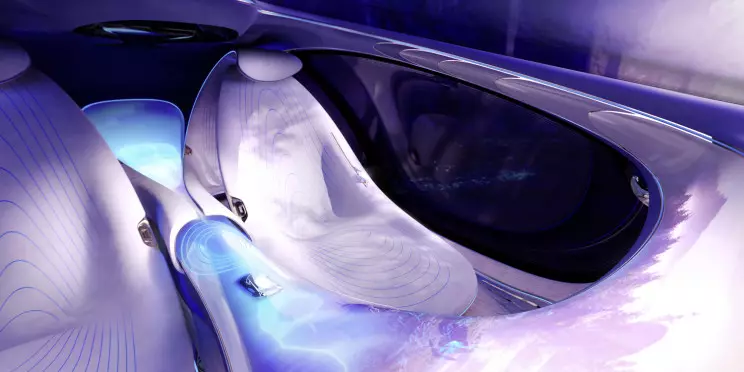 Mercedes-Benz прадставіў новы канцэпт-кар, натхнёны фільмам «Аватар»