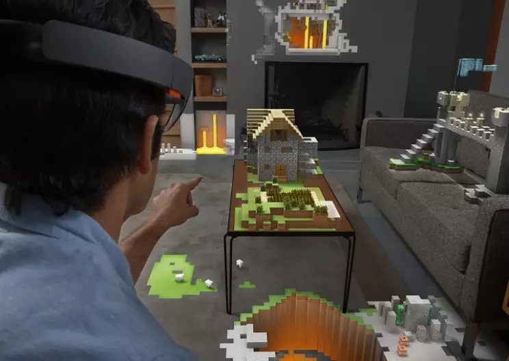 Minecraft VR ar fáil anois ar do ghuthán!