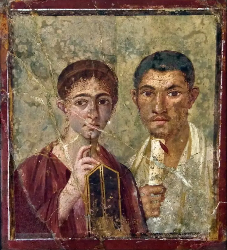 Terentius Neo a jeho manželka