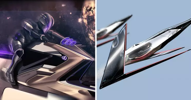 Los diseños conceptuales de Lexus muestran cómo podría ser el transporte lunar