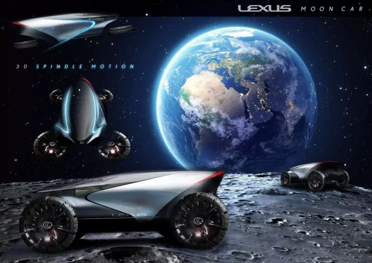 Lexus Concept Madhizaini Anoratidza Kuti Lunar Yekufambisa Inogona Kutaridzika Sei