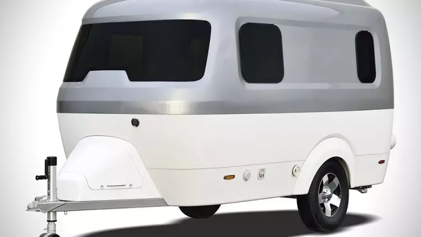 Nest: The Innovative Compact Fiberglass Caravan