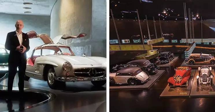 Pagdala ug Virtual Guided Tour Pinaagi sa Mercedes-Benz Museum