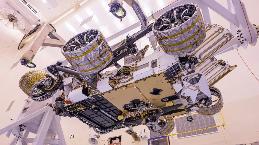 NASAs Mars-helikopter er klar til at tage til Mars med Perseverance Rover