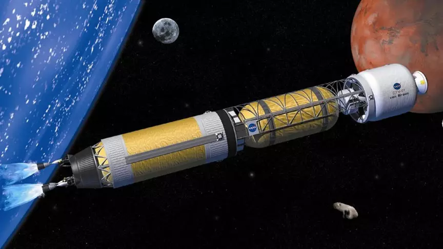 Iyo DoD inoronga kuburitsa maviri-nuke-propelled spacecraft panosvika 2027