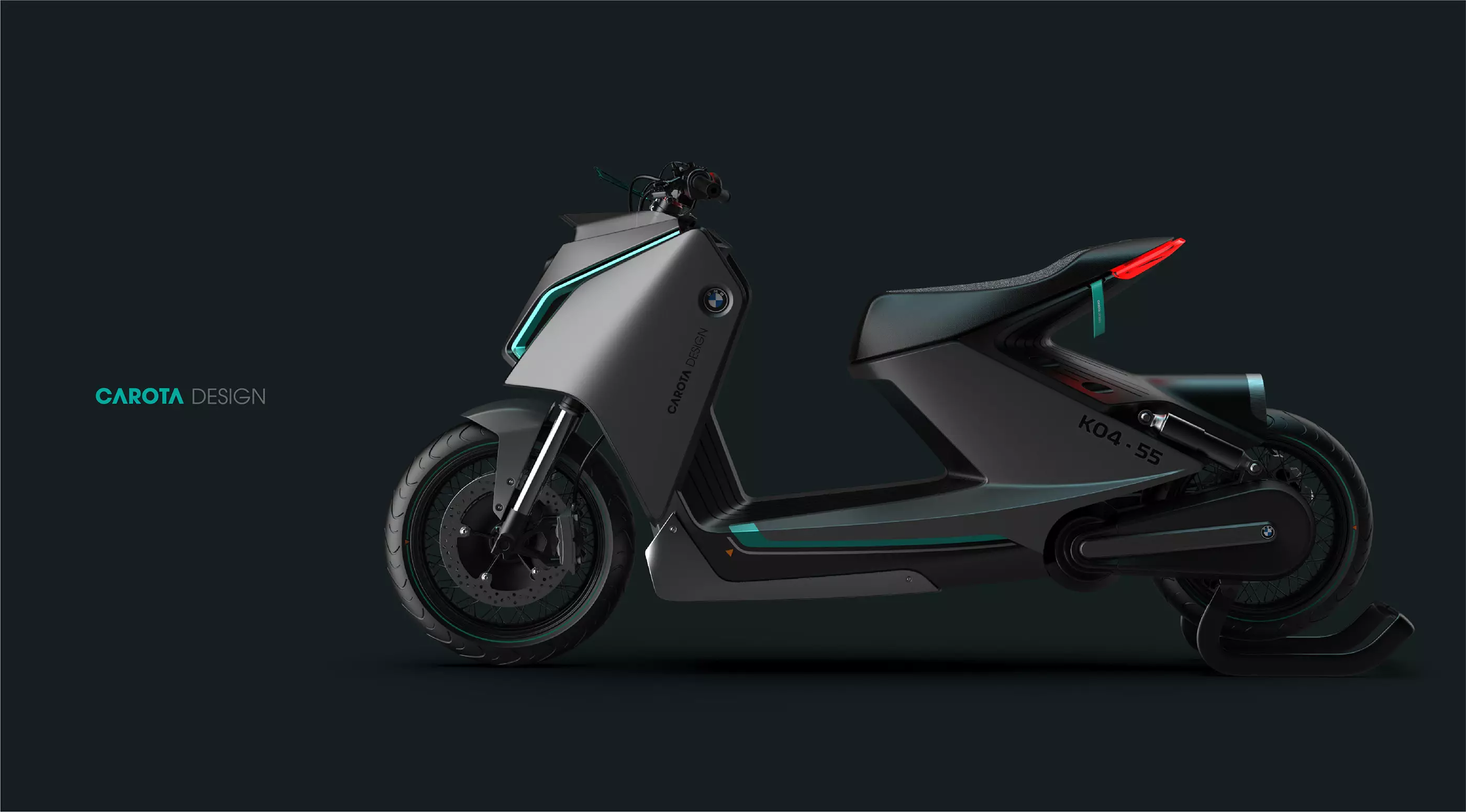 Este BMW Z-Shaped Motorrad E-Scooter Concept trae paseos de energía limpia a este siglo